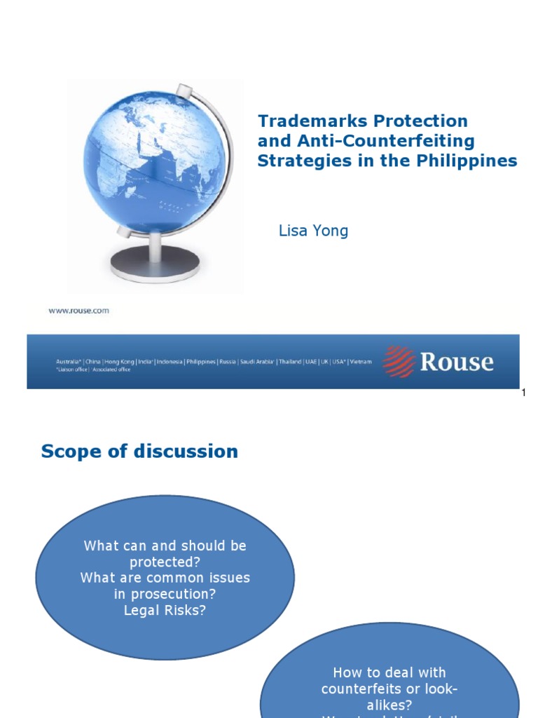 Trademark Protection and Counter-Feiting Strategies | PDF | Trademark ...