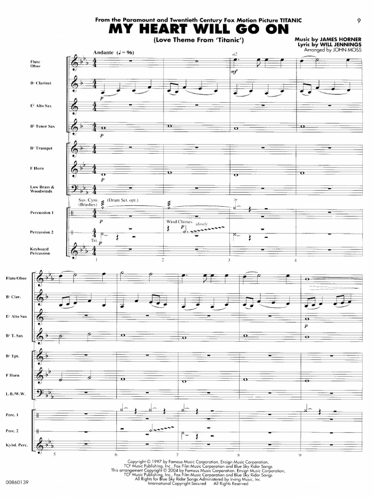 My Heart Will Go On-Gd1 | PDF