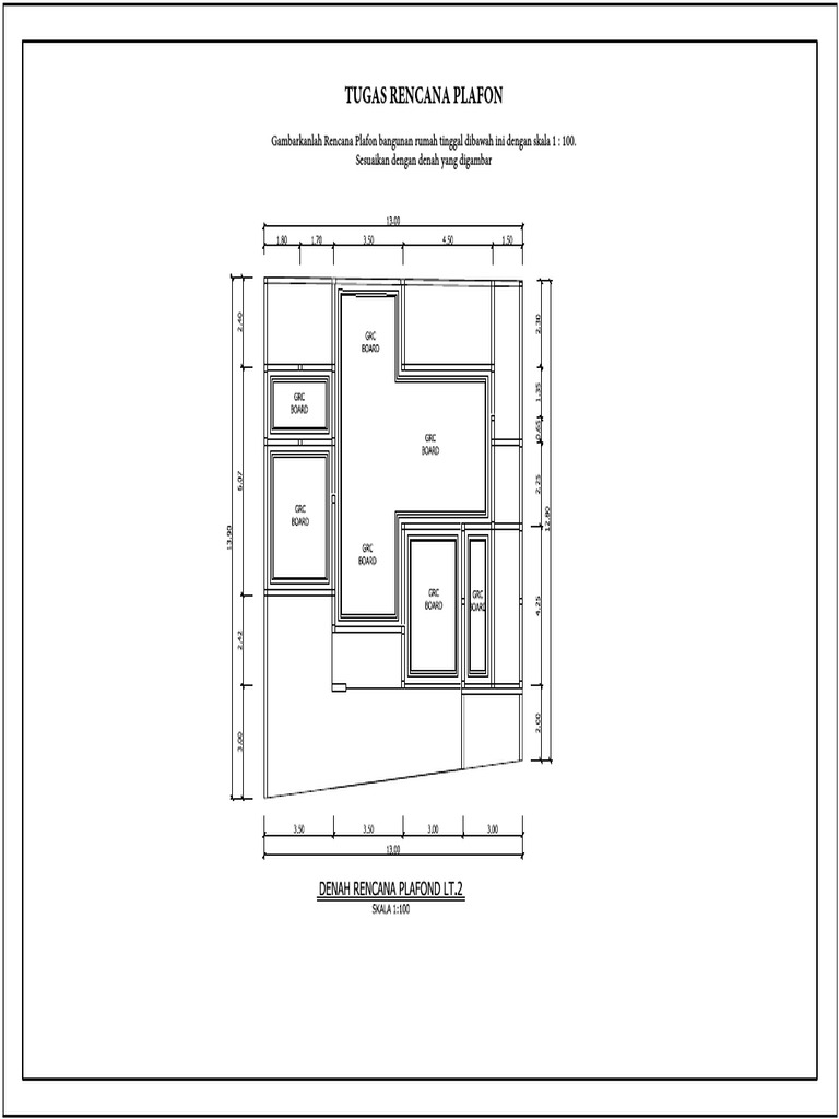 2 Rencana Plafon PDF | PDF