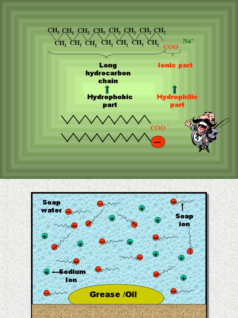 Cleansing Action of Soap | PDF | Chemical Compounds | Applied And ...