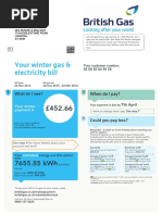 Thames Water Bill | PDF | Water Supply | Credit Bureau