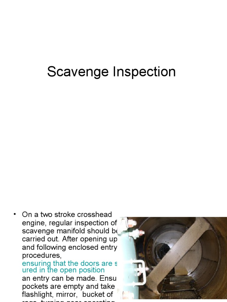 Scavenge Inspection | PDF