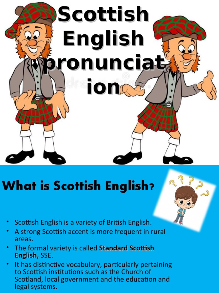 Scottish English Pronunciation | PDF | English Language | Stress ...