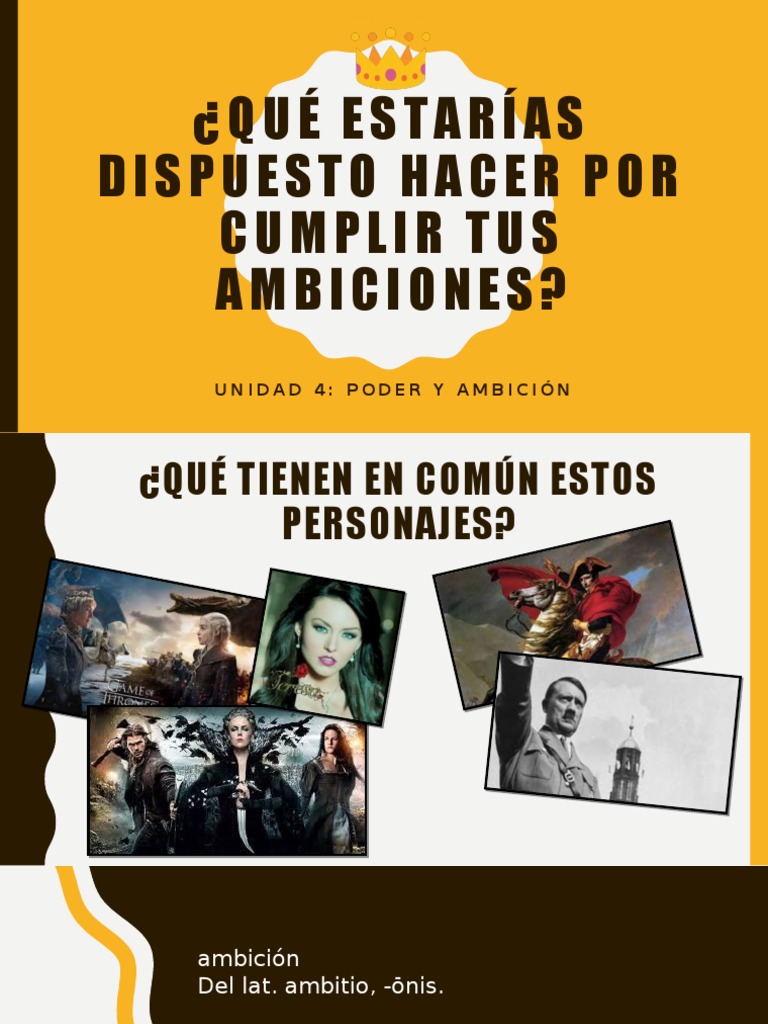 Poder y Ambición | PDF