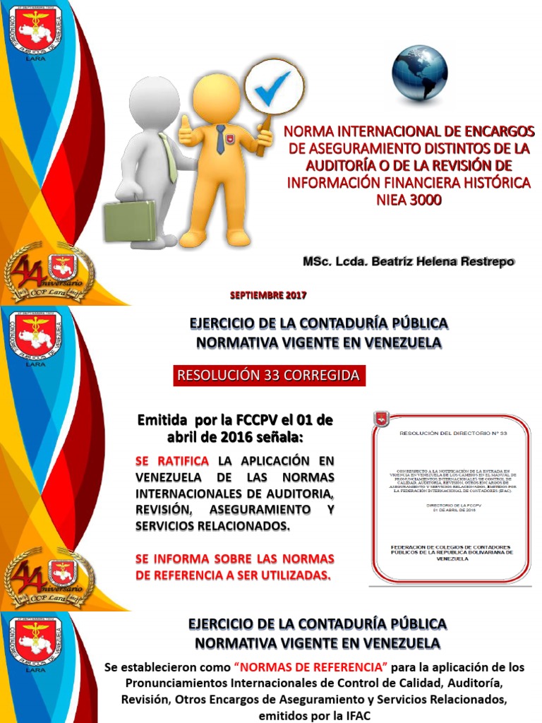 Norma Internacional De Encargos De Aseguramiento Distintos De La ...