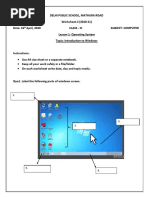 Grade 1 Exam (Computer) | PDF | Window (Computing) | Button (Computing)