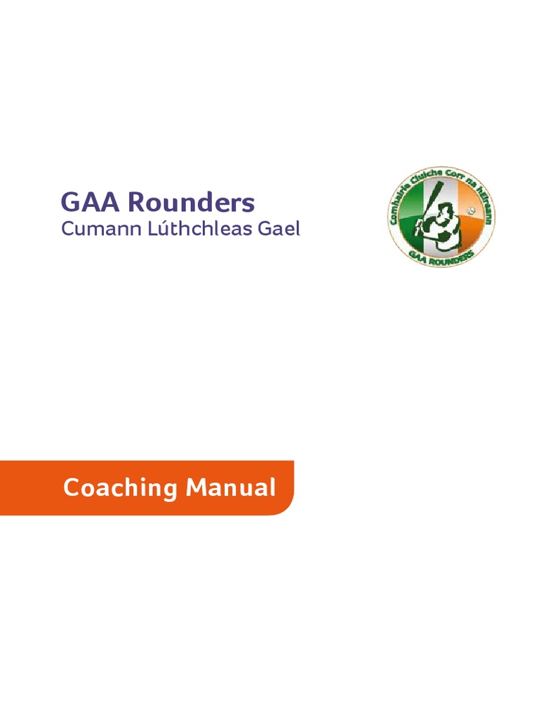 GAA Rounders: Coaching Manual | PDF | Pitcher | Batting (Baseball)