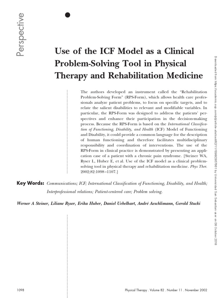 RPS Form SEMANA 2 PDF | PDF | Physical Therapy | Health Care