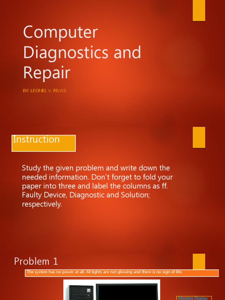 Computer Diagnostics and Repair Guide | PDF | Bios | Booting