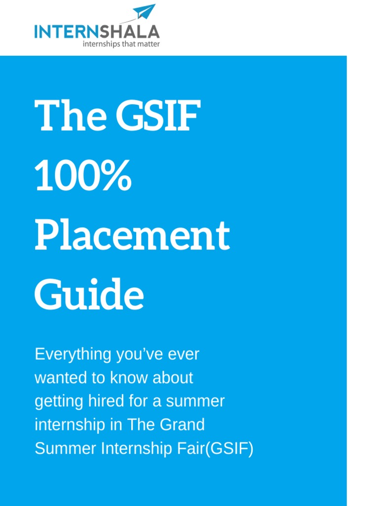 Internshala | PDF | Question | Self Awareness