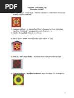 Friendship Braid Table Runner Pattern | PDF | Patchwork | Seam (Sewing)