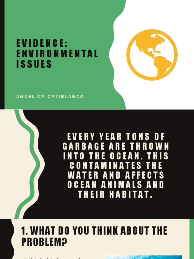 Evidence Environmental Issues | PDF