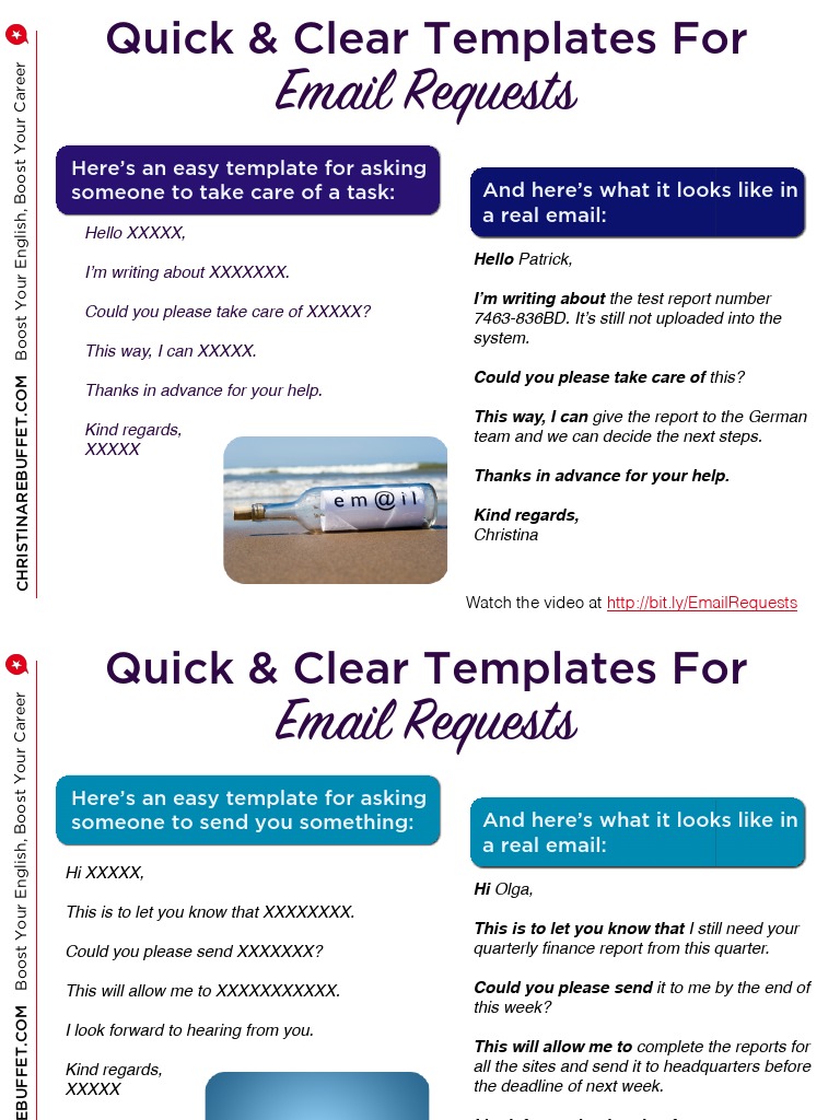 SBFG Templates Quick Clear Email Requests PDF | PDF | Violence