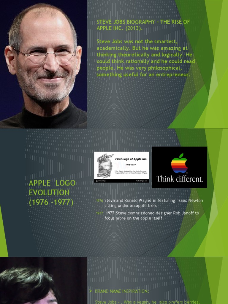 Steve Jobs Biography - The Rise of Apple | Download Free PDF | Apple ...