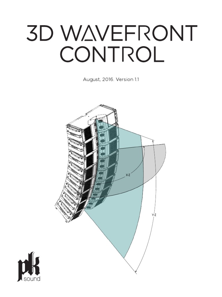 3D Wavefront Control v1.3 1 | PDF | Loudspeaker | Acoustics