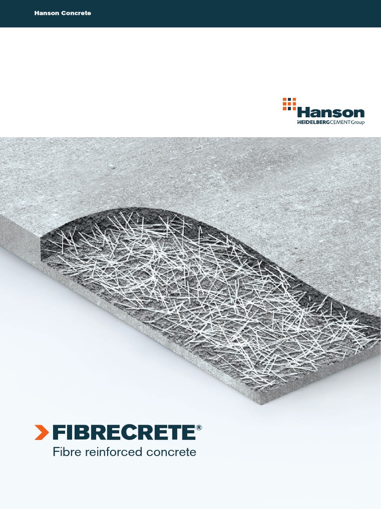 Hanson Fibrecrete Brochure PDF | PDF | Construction Aggregate | Concrete