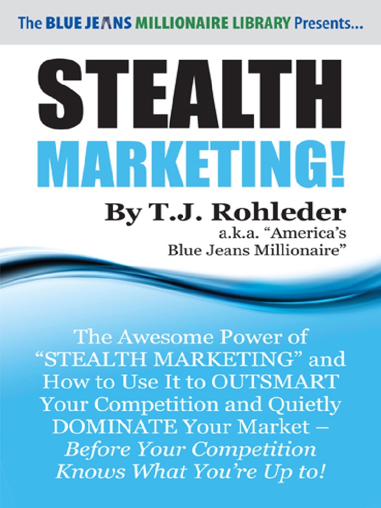 Stealth Marketing PDF | PDF | Starbucks | Direct Marketing