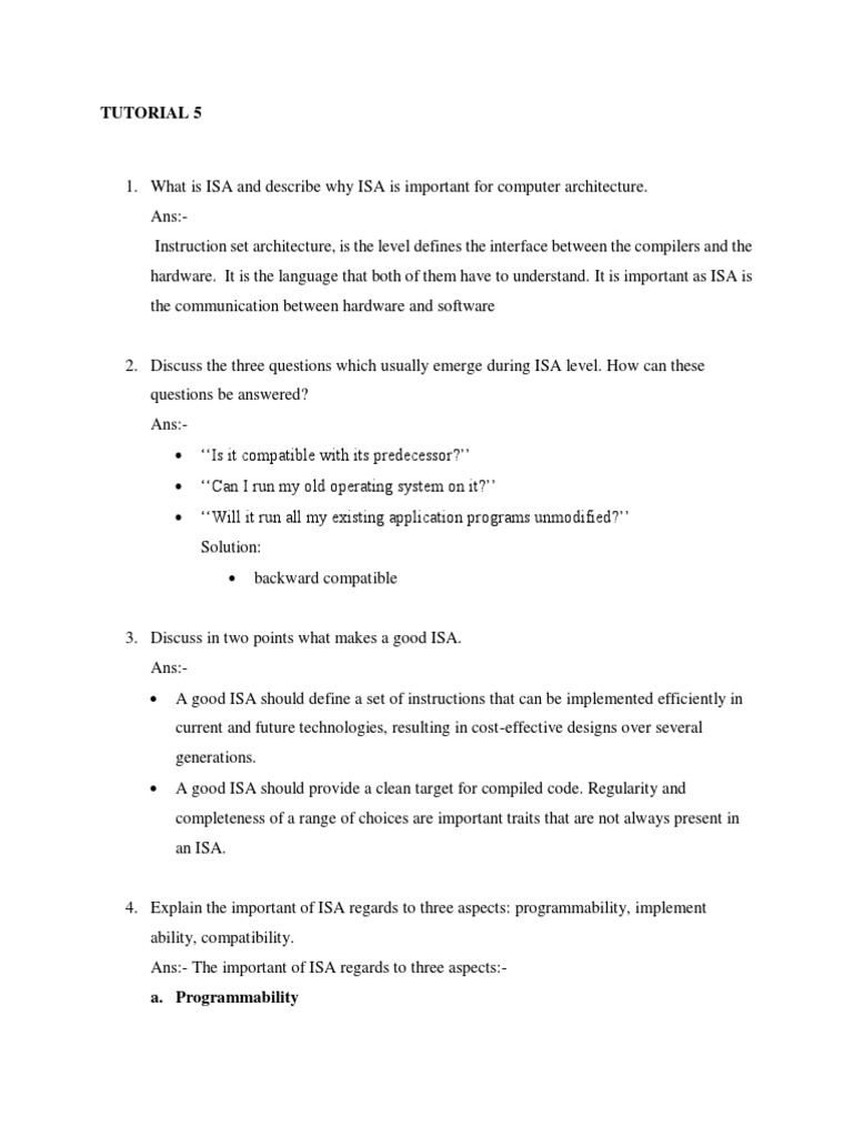 Tutorial 5 | Download Free PDF | Computer Data | Digital Technology