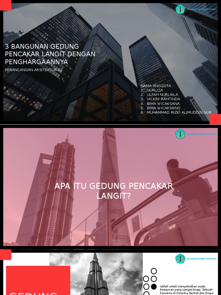 3 Bangunan Pencakar Langit Di Dunia DIV Arsitektur Bangunan Gedung ...