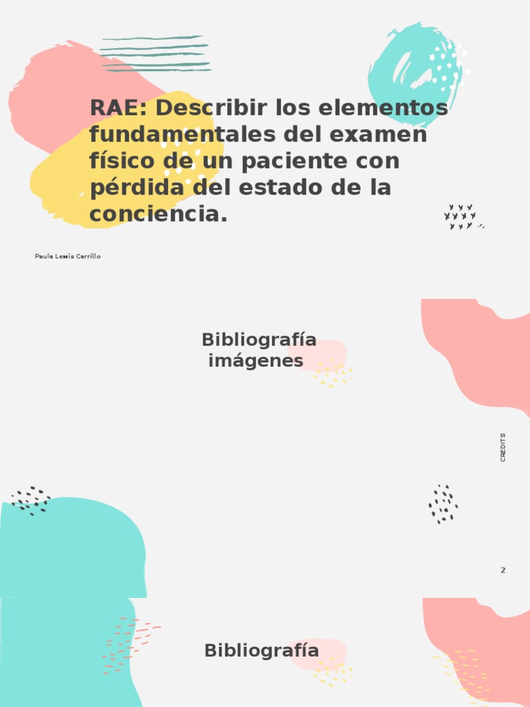 RAE 5 Describir Los Elementos Fundamentales Del Examen Físico de Un ...