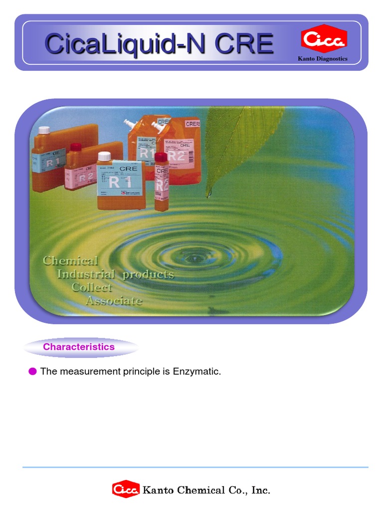 Cicaliquid-N Cre: Hemical Ndustrial Products Ollect Ssociate | PDF ...