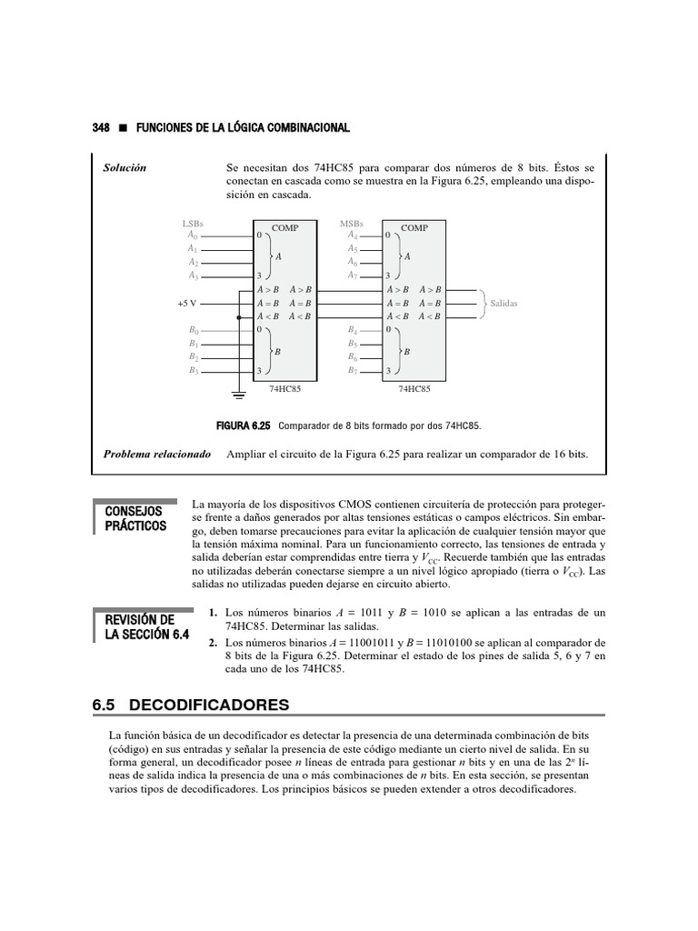 Circuitos Combinatorios Codificadores PDF | PDF | Decimal codificado en ...
