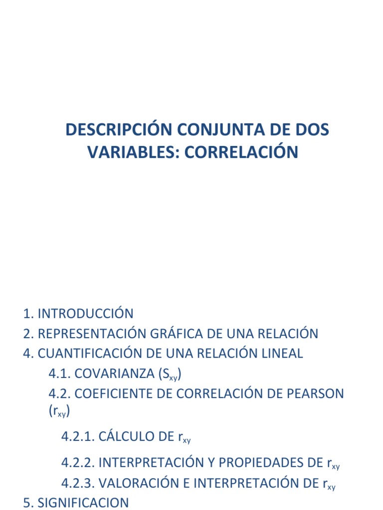 Analisis de Correlacion y Determinacion | PDF | Covarianza | Correlación y dependencia