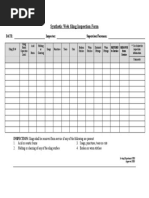 Crane Inspection Checklist | PDF