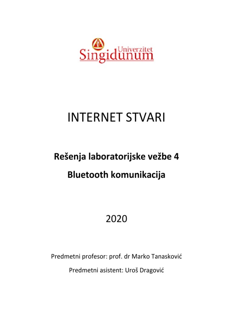 Laboratorijske Vezbe 4 Resenja | PDF