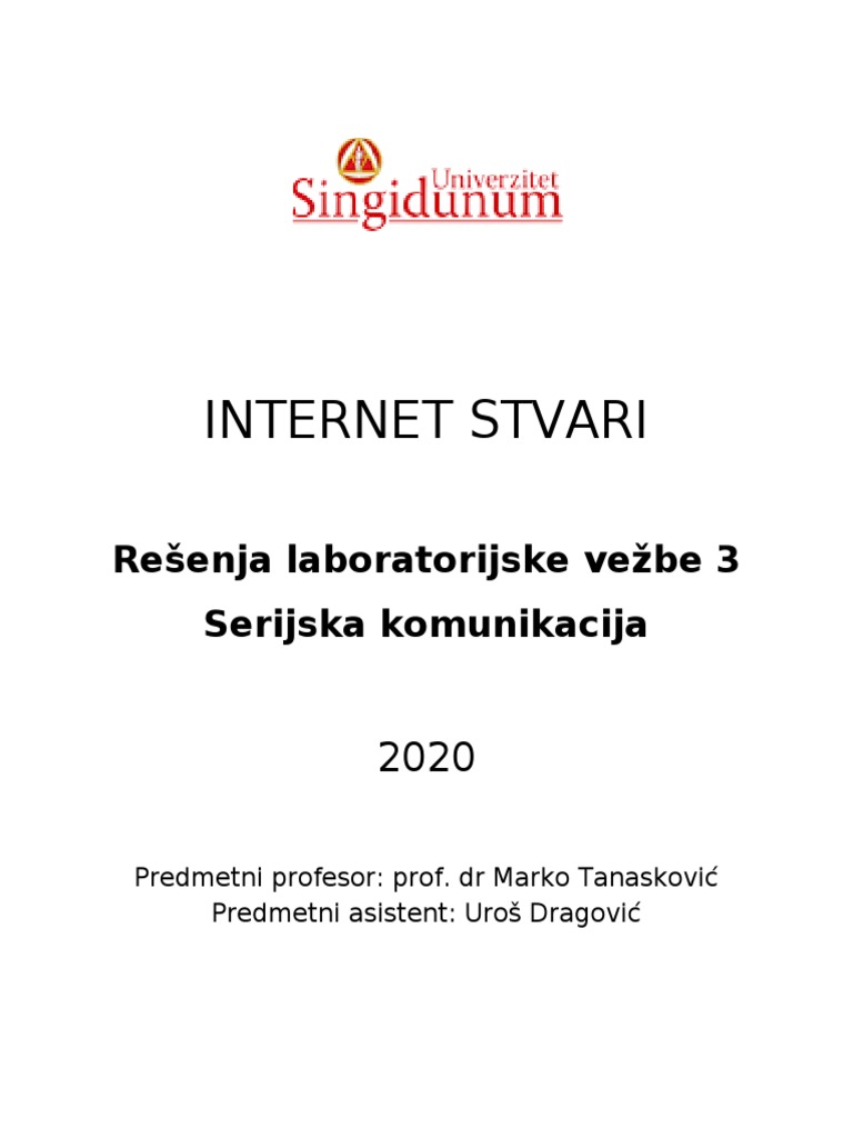 Laboratorijske Vezbe 3 Resenja | PDF