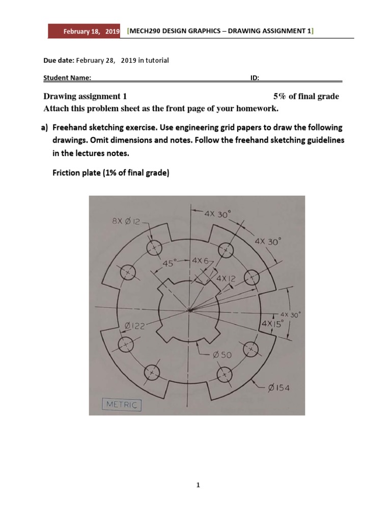 Drawing Assignment 1 Pdf Art Media Graphic Design