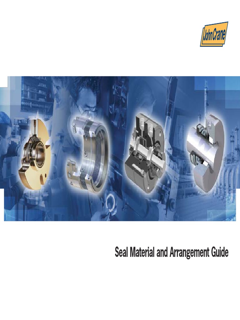 Seal Material and Arrangement Guide | PDF | Pump | Stainless Steel