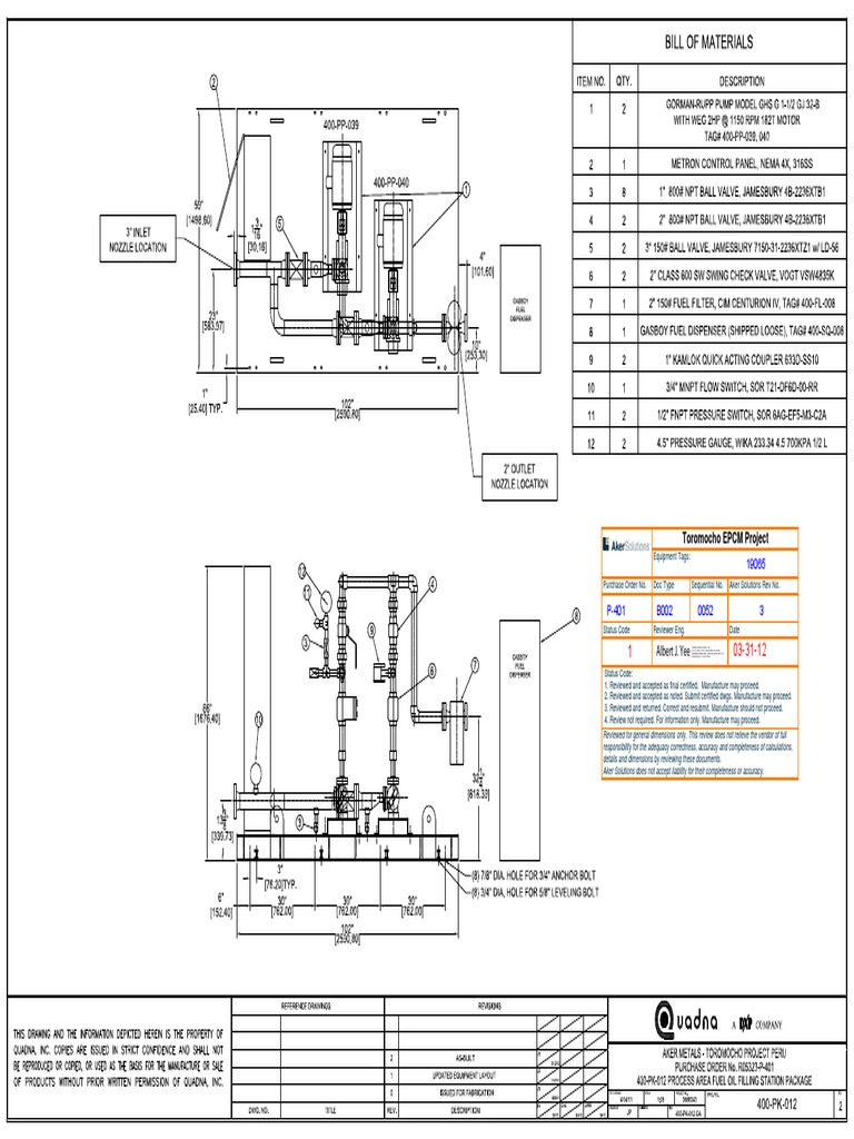 Toromocho EPCM Project: Albert J. Yee | PDF