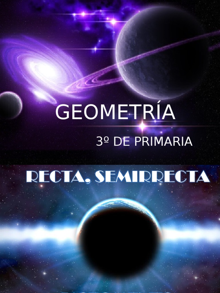 Semirrecta o Rayo | PDF | Línea (geometría) | Matemática Elemental