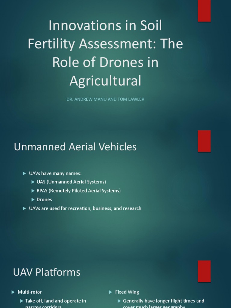 Use of Drones in Agriculture PDF | PDF | Unmanned Aerial Vehicle ...