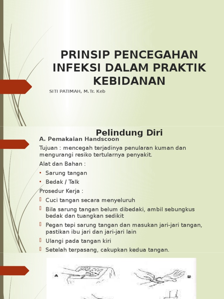 Prinsip Pencegahan Infeksi Dalam Praktik Kebidanan | PDF