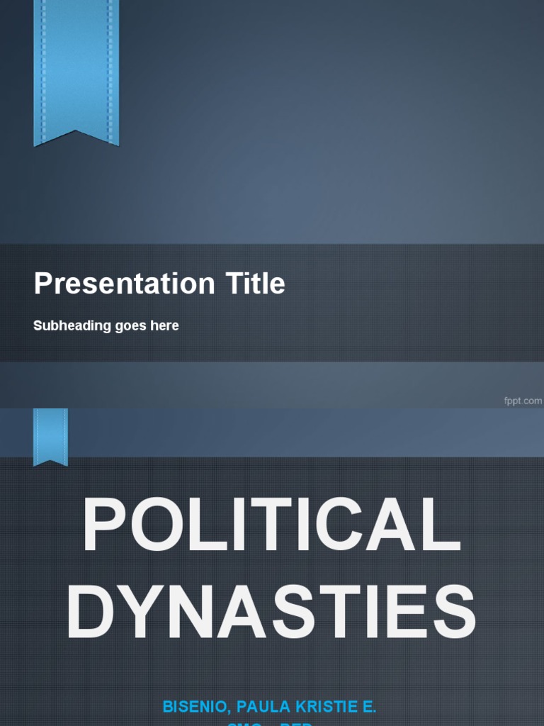 Political Dynasty | PDF