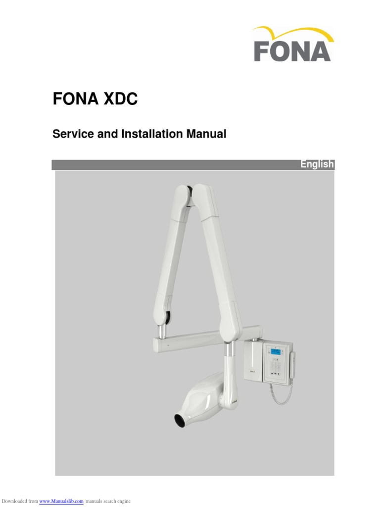 Fona XDC: Service and Installation Manual | PDF | Mains Electricity | Switch