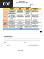 Rubriks para Sa Infographics | PDF