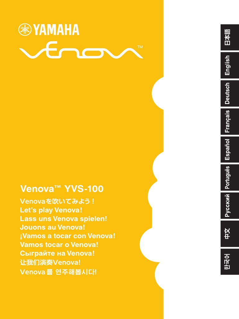 Venova en Started Guide d0 Web PDF | PDF | Saxophone | Elementary ...