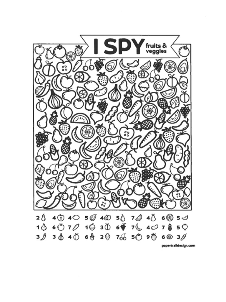 I Spy Pages | PDF