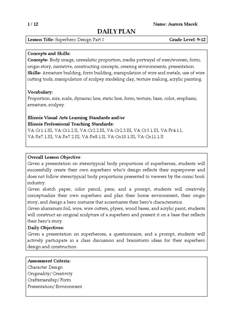 Superhero Project | PDF | Superheroes | Brainstorming