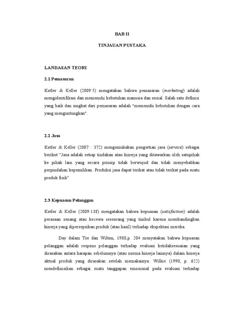 Bab 2 Landasan Teori | PDF
