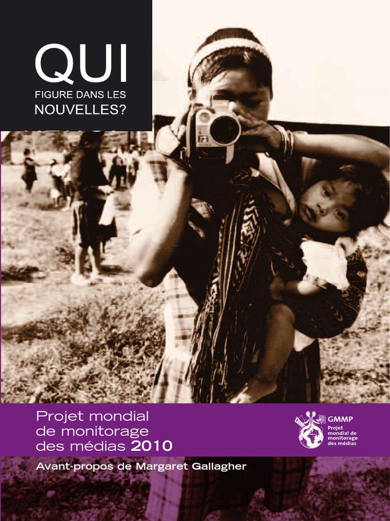 GMMP Global Report FR | PDF | Média (Communication) | Sexe