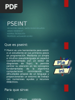 PSeInt Características | PDF