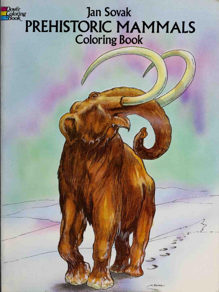 Prehistoric Mammals Coloring Book | PDF | Mammals | Organisms