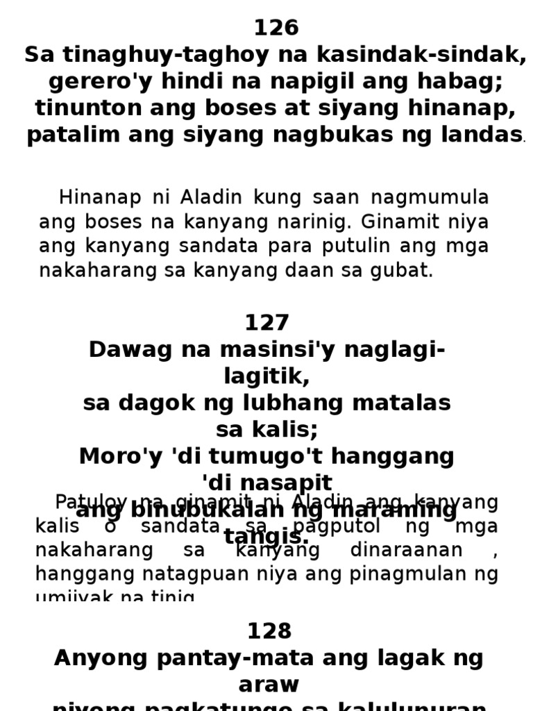 Reymark Florante & Laura | PDF