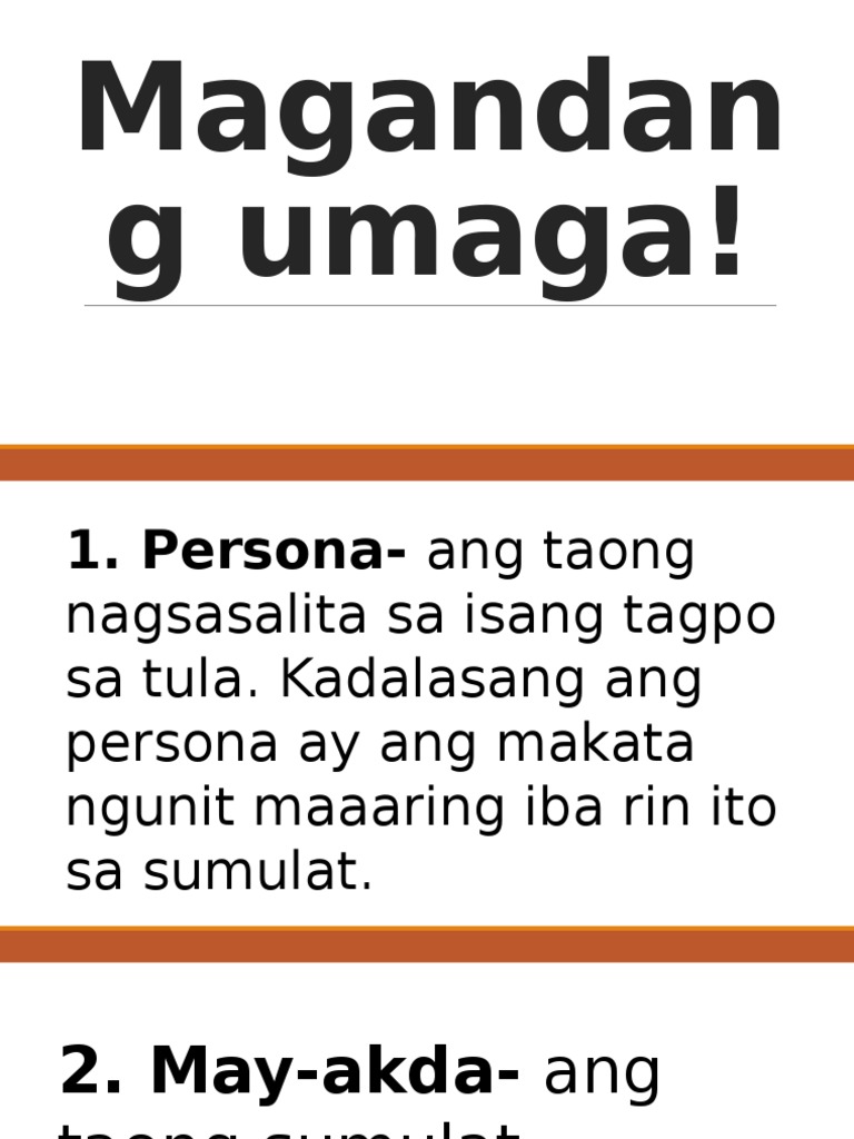 L4 Pagsusuri NG Tula | PDF