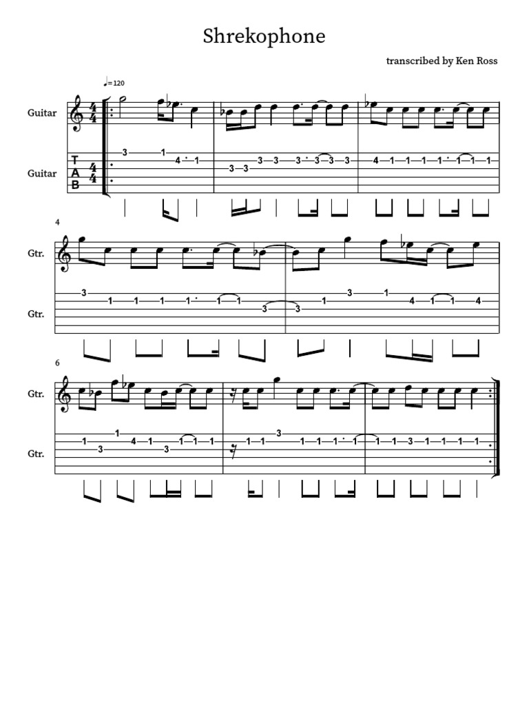 Shrekophone PDF | PDF