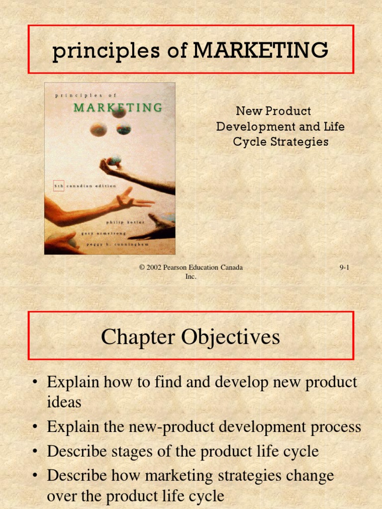 Principles of MARKETING: New Product Development and Life Cycle ...